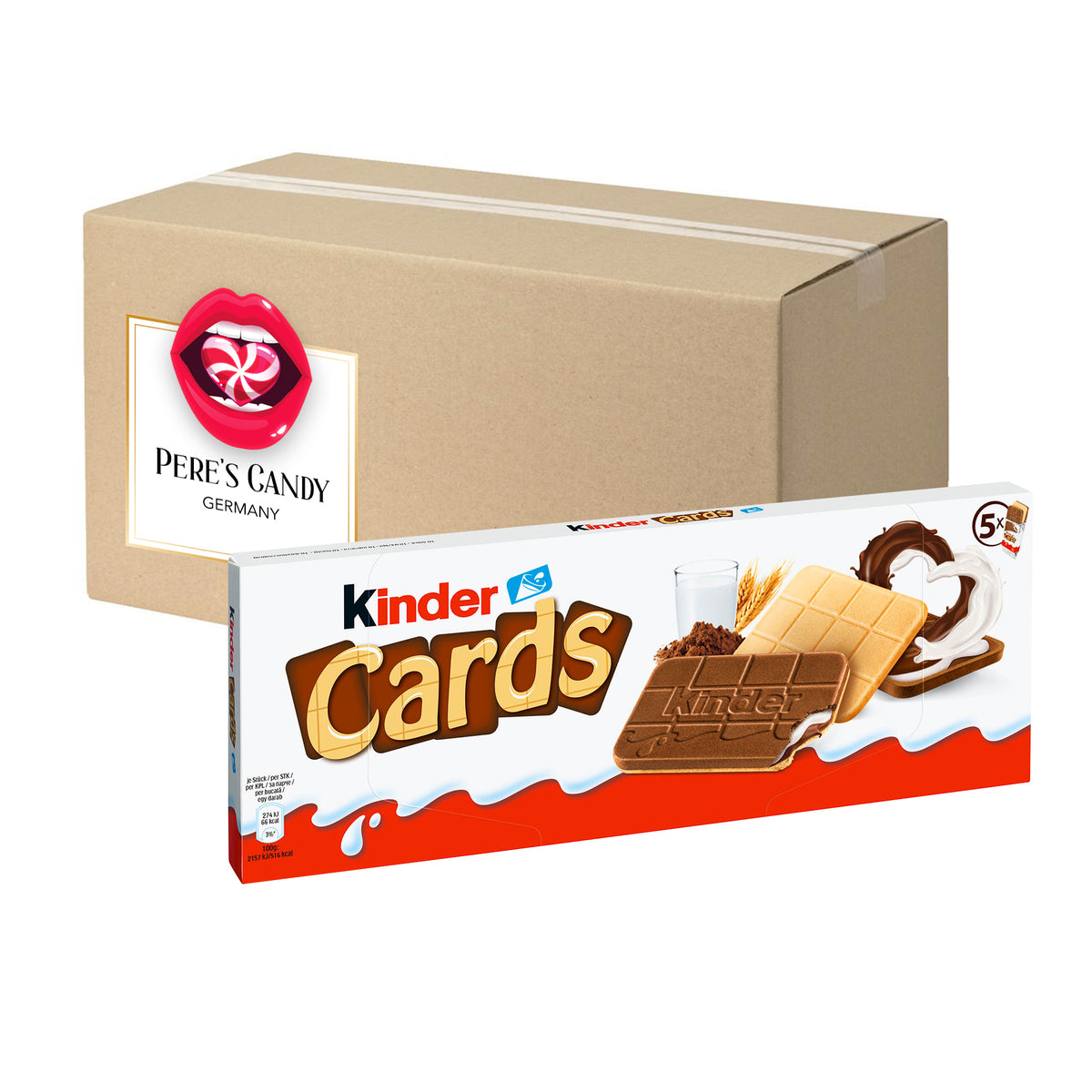 Kinder Cards 6x128g – Pere's Candy