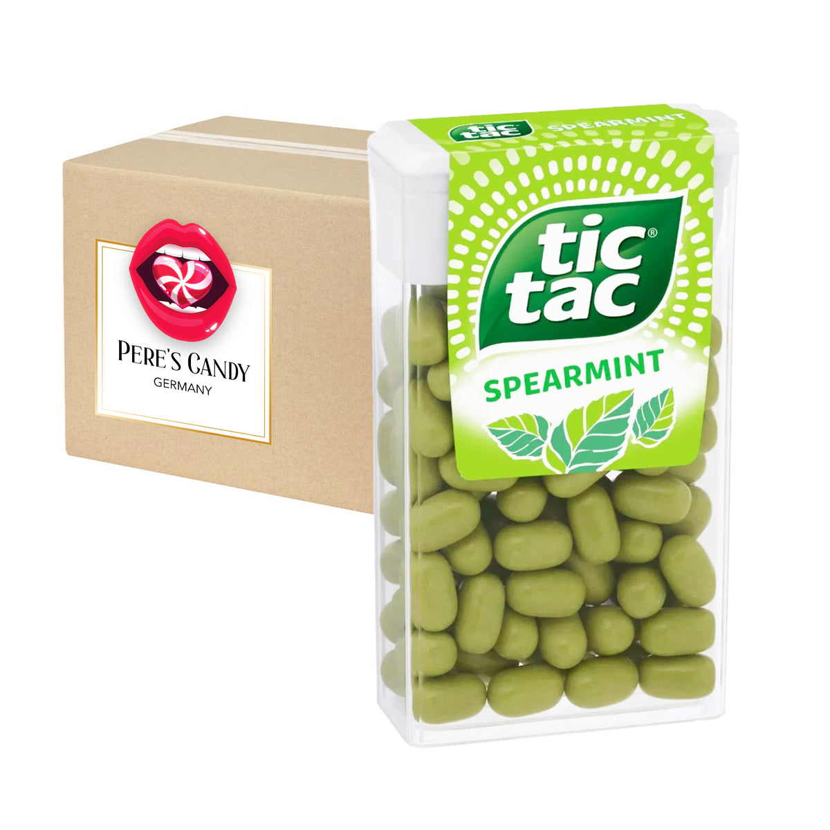 Tic Tac Spearmint 24x18g – Pere's Candy