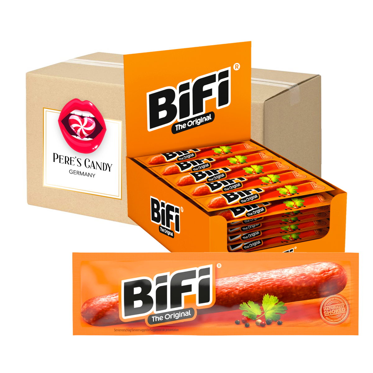 Bifi Salami - Original 40x20g – Pere's Candy
