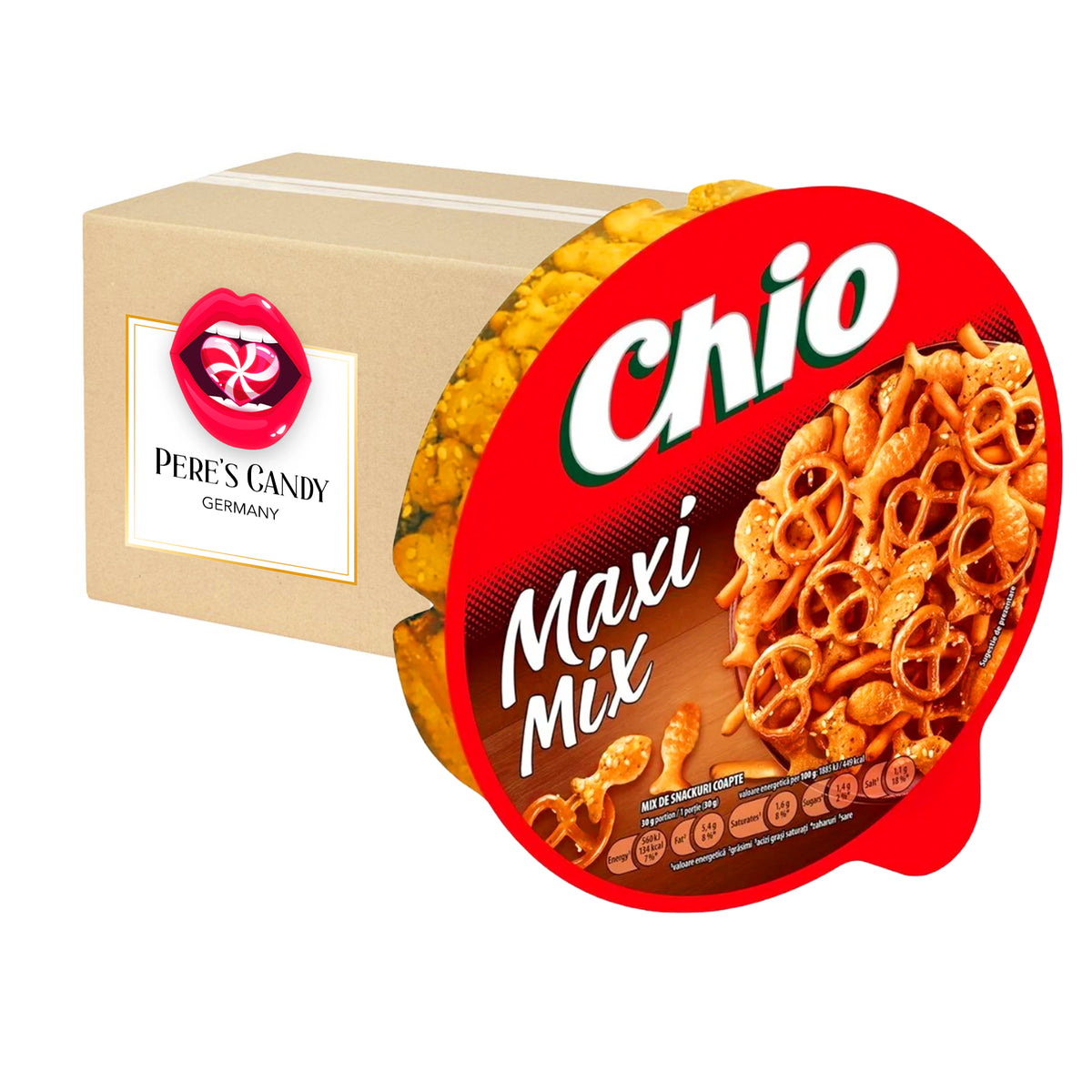 Chio Maxi Mix Cracker Brezel-Mischung 3x100g – Pere's Candy