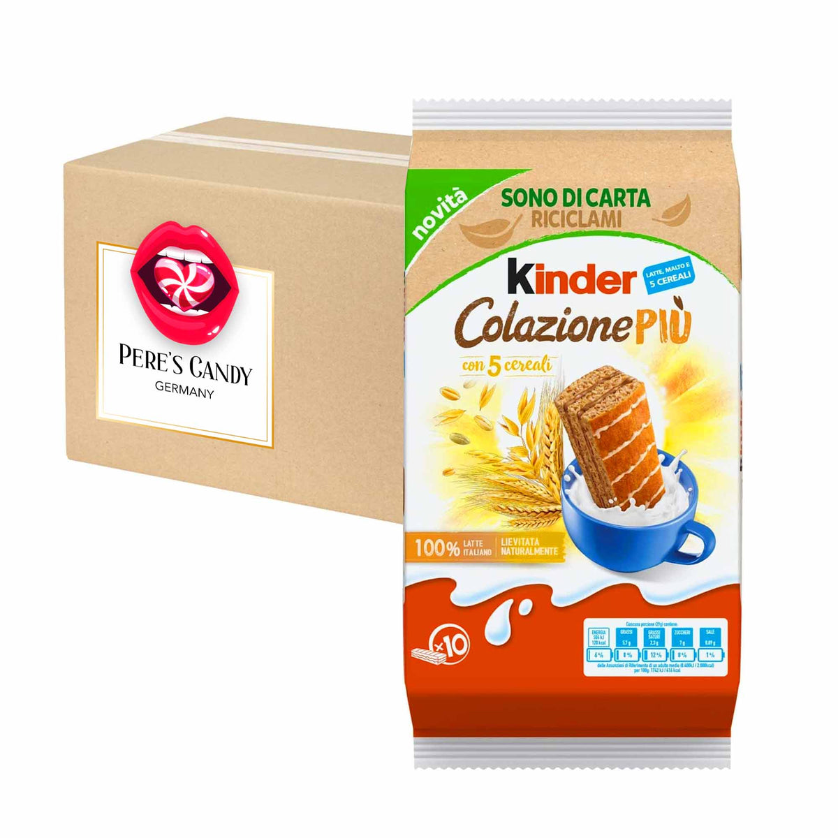 Ferrero Kinder Colazione Più 3x290g – Pere's Candy