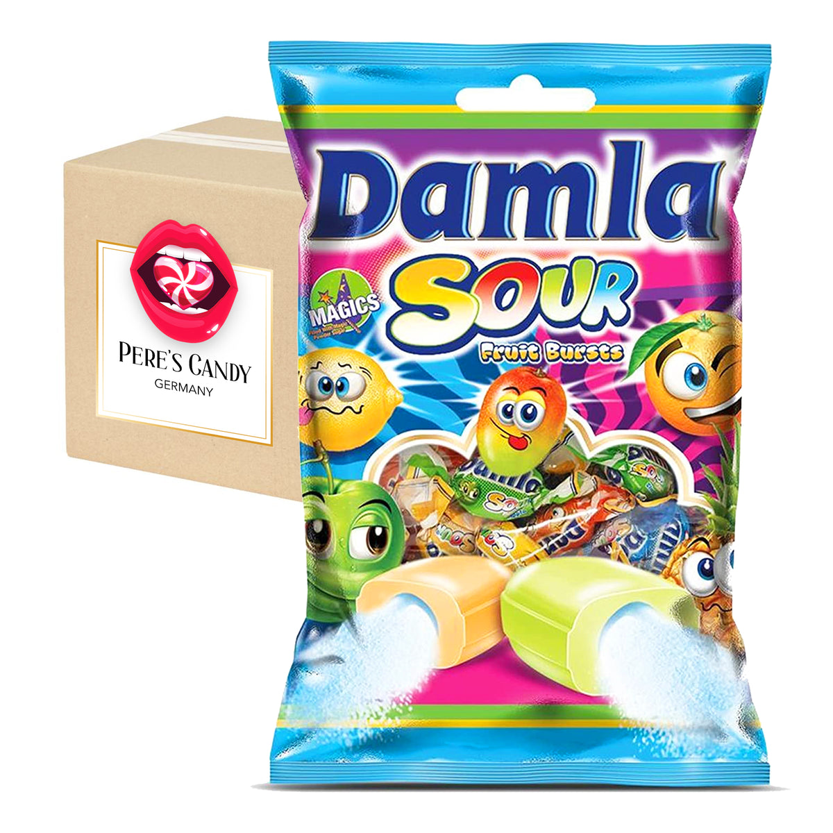 DAMLA SOUR Kaubonbons 1kg – Pere's Candy