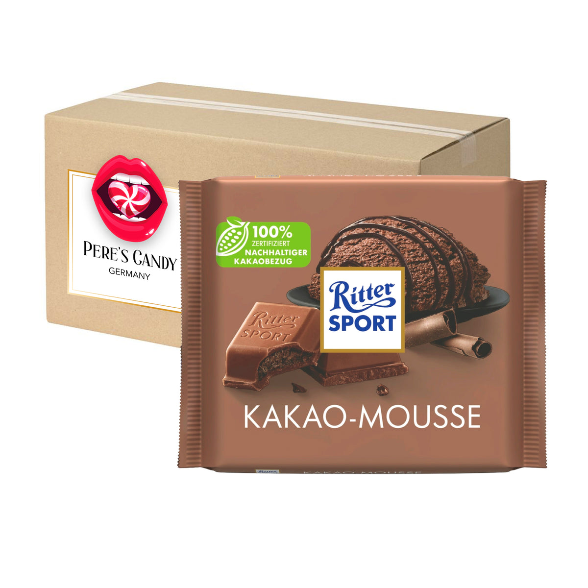 Ritter Sport Kakao-Mousse 5x100g – Pere's Candy