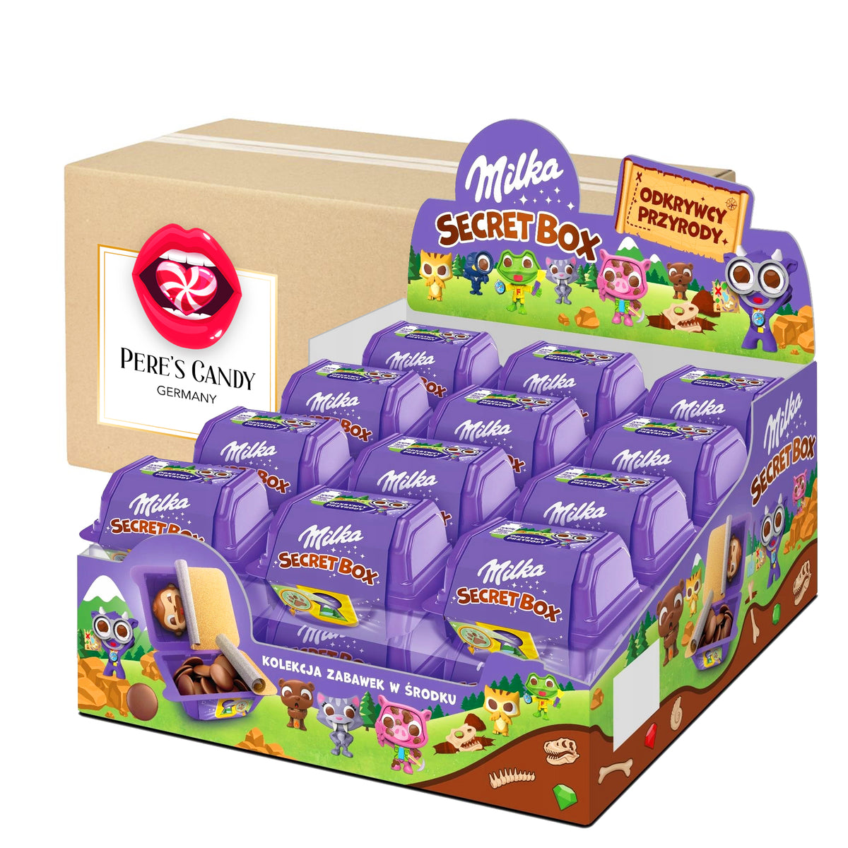 Milka Secret Box 24x14.4g – Pere's Candy