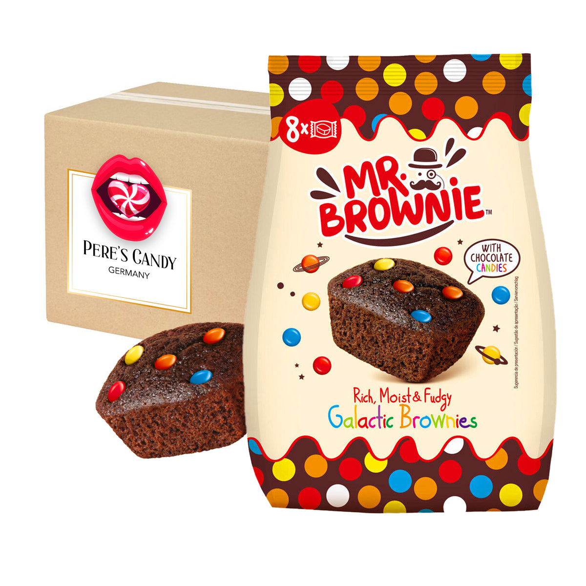 Mr. Brownie Galactic Brownies 3x200g – Pere's Candy