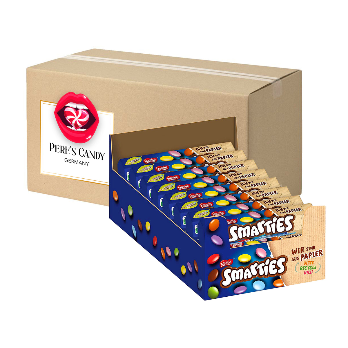 Smarties 24x38g – Pere's Candy