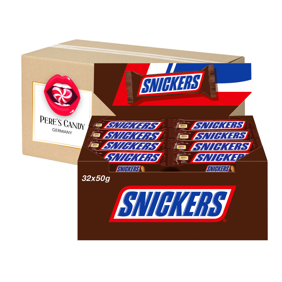Snickers Classic 32x50g – Pere's Candy