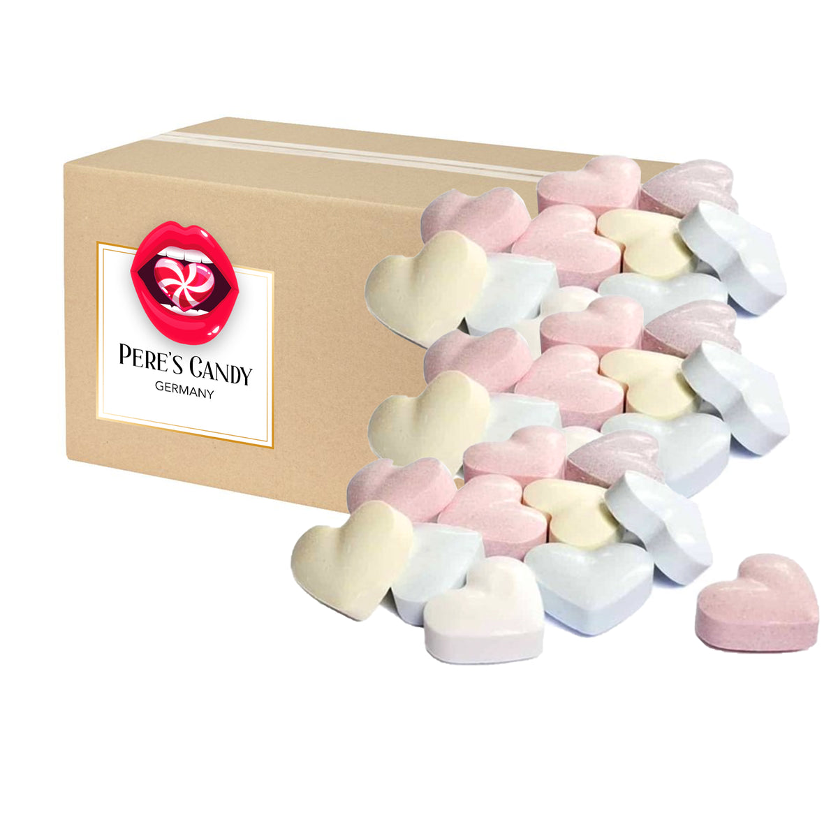 Dextrose Love Hearts 1kg – Pere's Candy