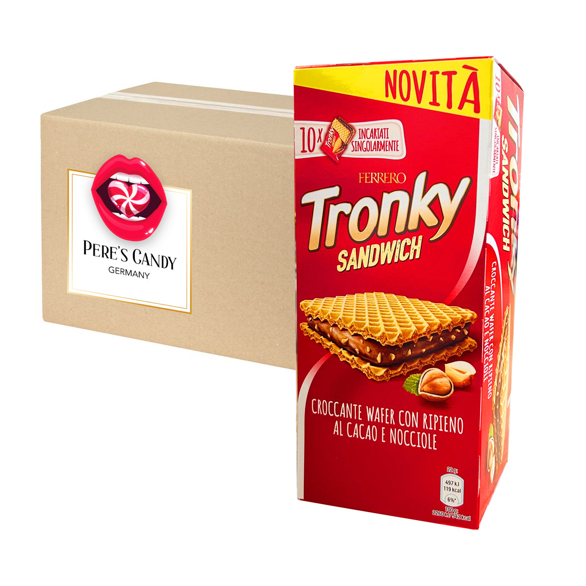FERRERO Tronky SANDWICH 2x220g – Pere's Candy
