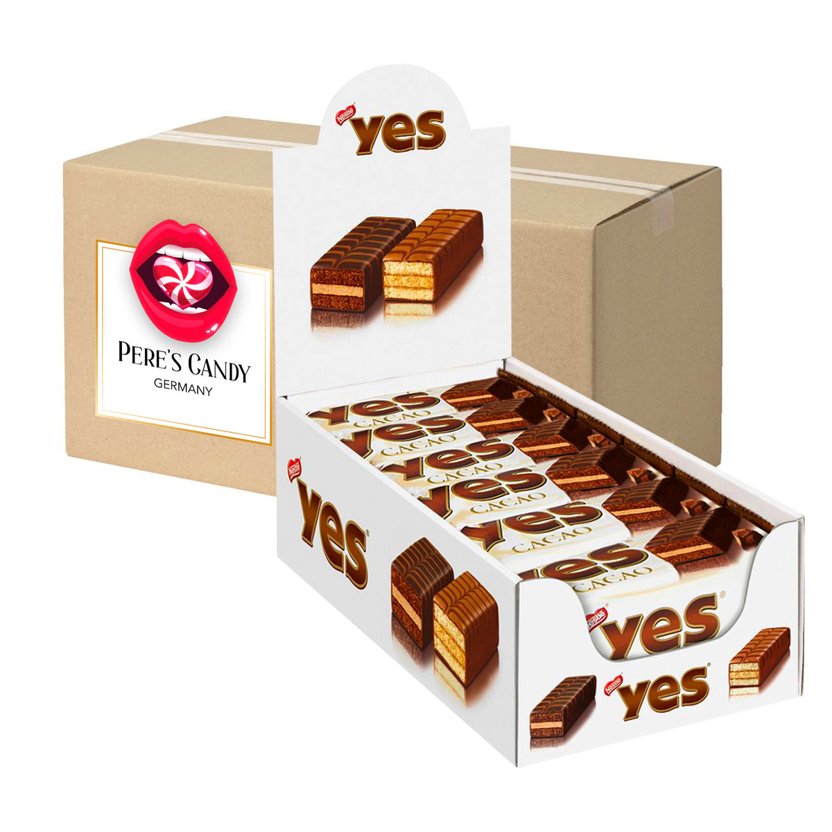 YES Cacao 12x32g – Pere's Candy
